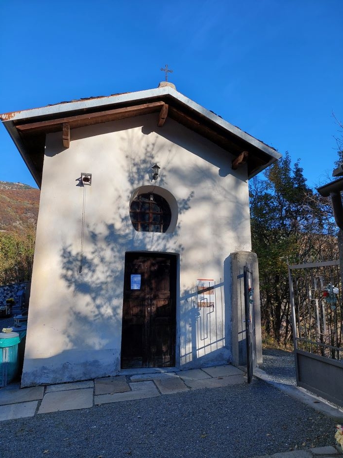 CONDOVE (TO), frazione Lajetto. Cappella di San Bernardo con immagine ...