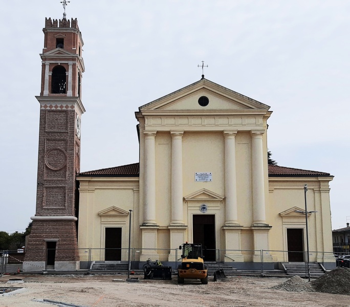 RIESE PIO X (TV), fraz. Vallà. Chiesa parrocchiale di san Giovanni ...