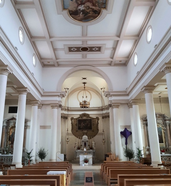 RIESE PIO X (TV), fraz. Vallà. Chiesa parrocchiale di san Giovanni ...